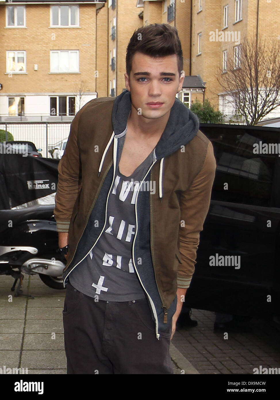 Josh Cuthbert of Union J 'The X Factor' contestants and judges arrive ...