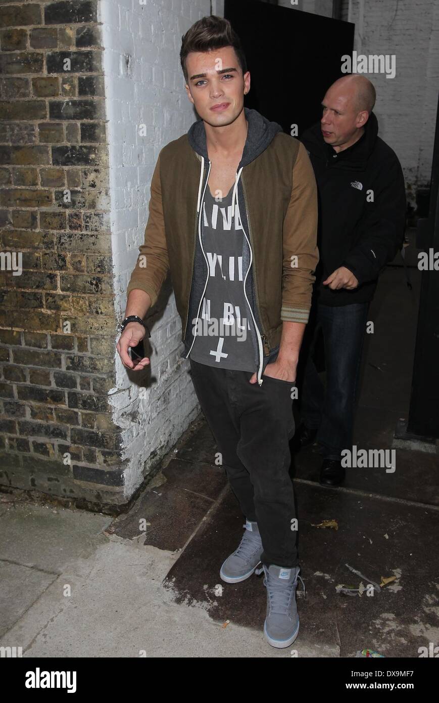 Josh Cuthbert of Union J 'The X Factor' contestants and judges arrive ...