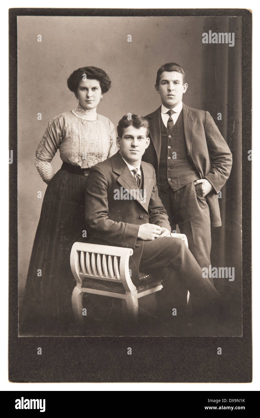 Portrait man circa 1900 hi-res stock photography and images - Alamy