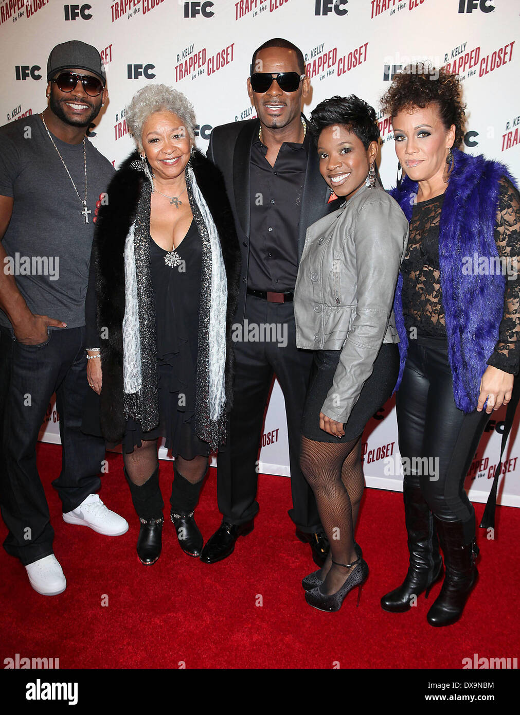 Casts of Trapped in the Closet, at the screening of 'Trapped In The ...