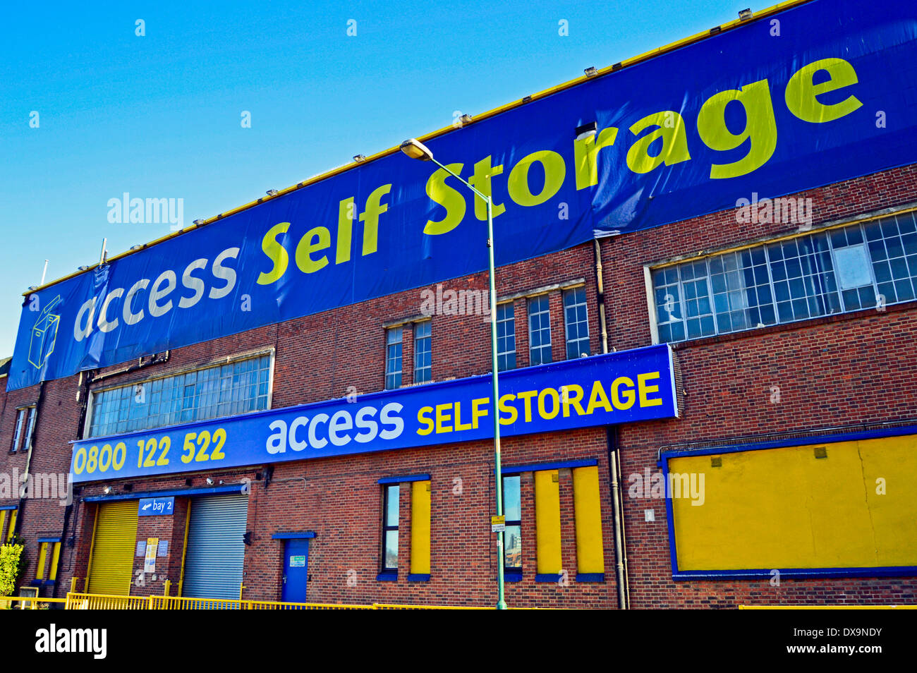Access Self Storage, Wembley, London, England, United Kingdom Stock ...