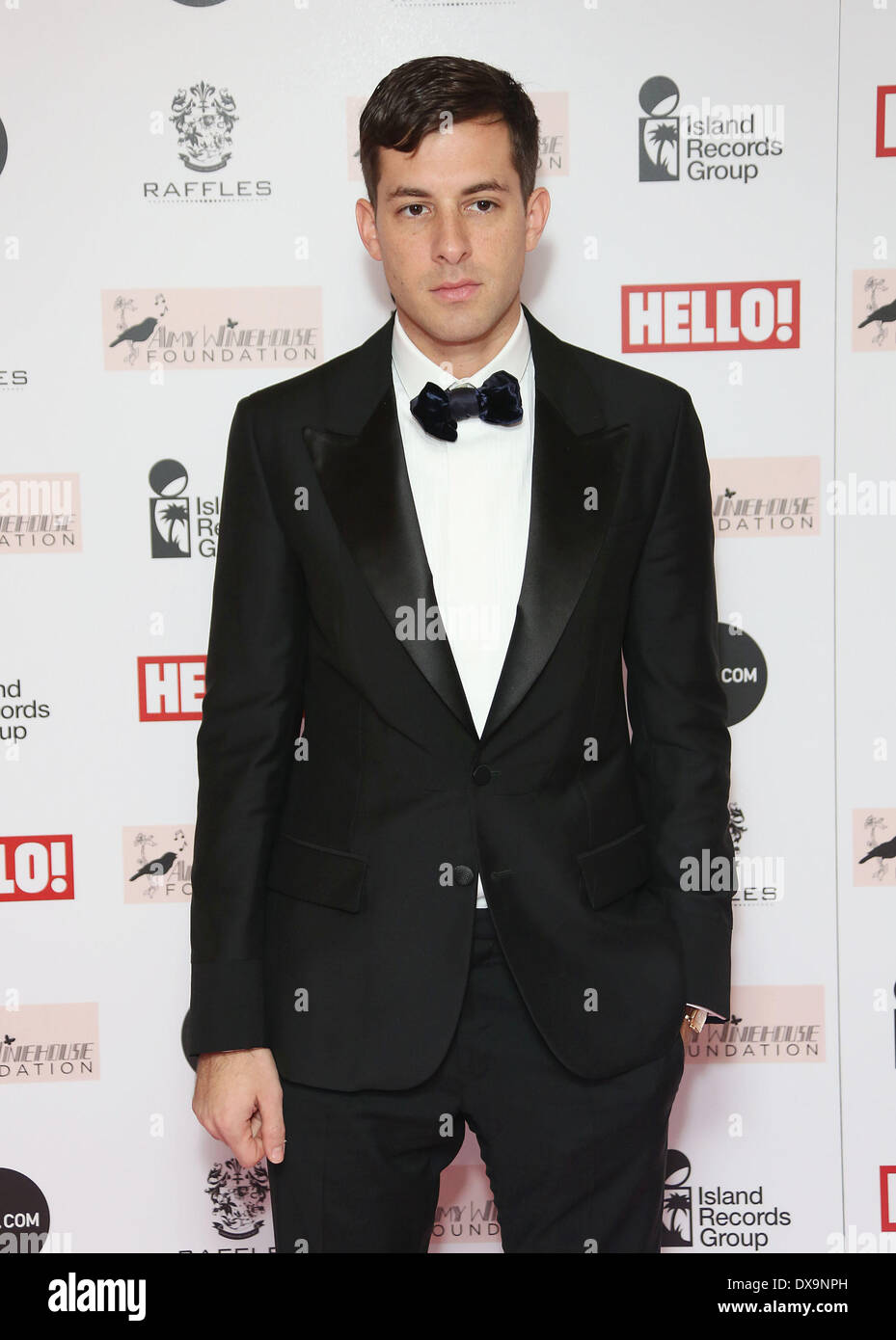 Mark Ronson The Amy Winehouse foundation ball held at the Dorchester ...