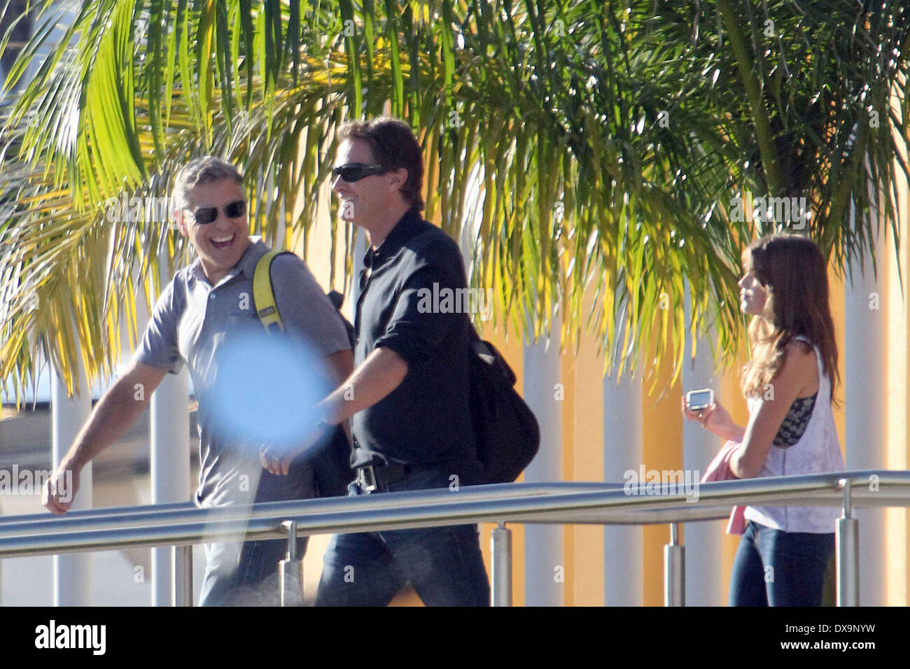George Clooney and Rande Gerber with his daughter Kaya Gerber, George ...