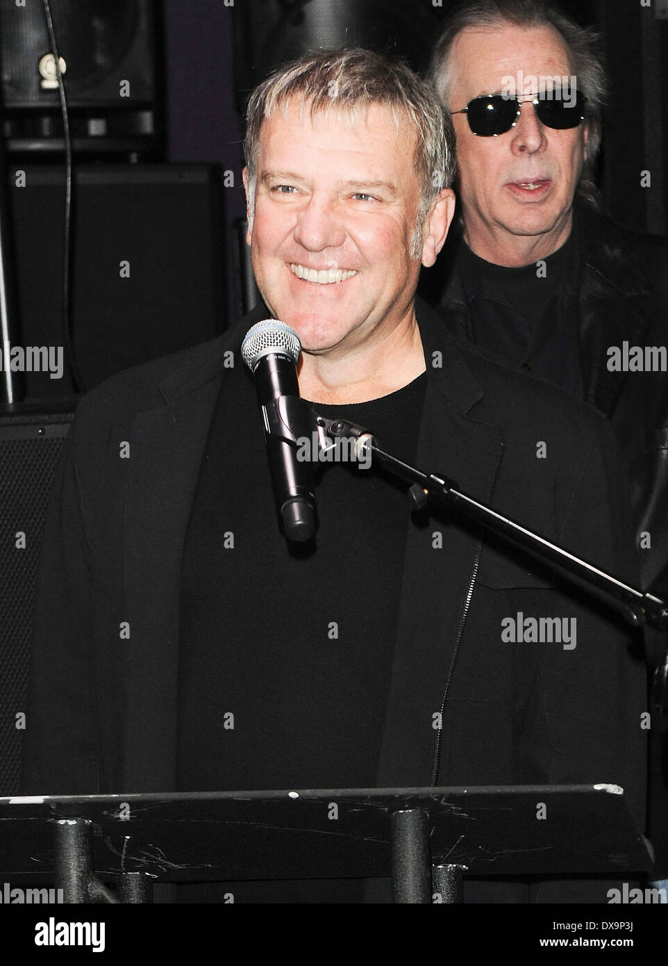 Rock band, Rush, Alex Lifeson are honored on Guitar Center's RockWalk ...