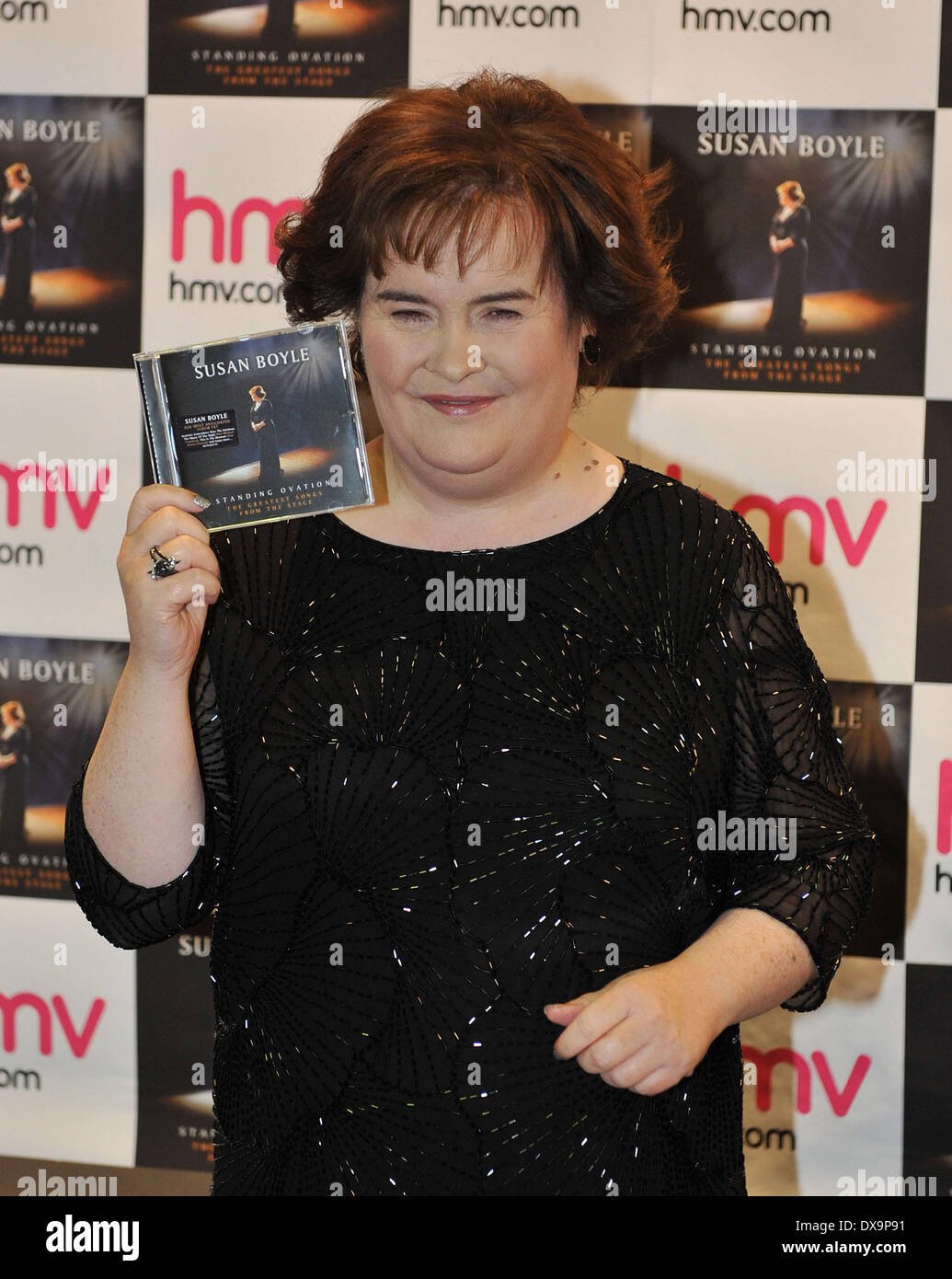 Susan Boyle promotes and signs copies of her new book 'Standing Ovation ...