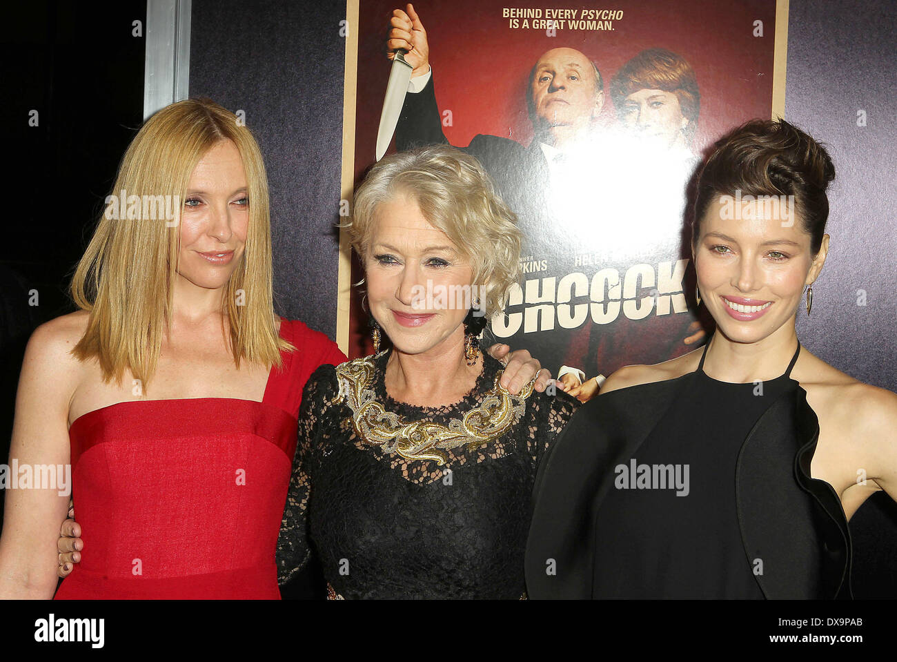 Toni Collette, Helen Mirren, Jessica Biel, at the premiere of Fox ...