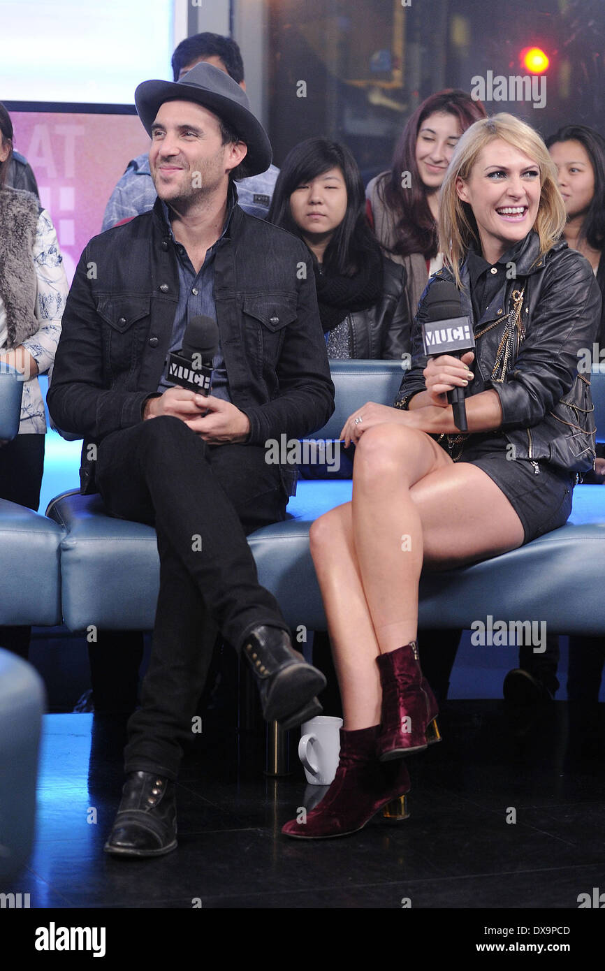 James Shaw and Emily Haines Metric interview and performance on Much ...