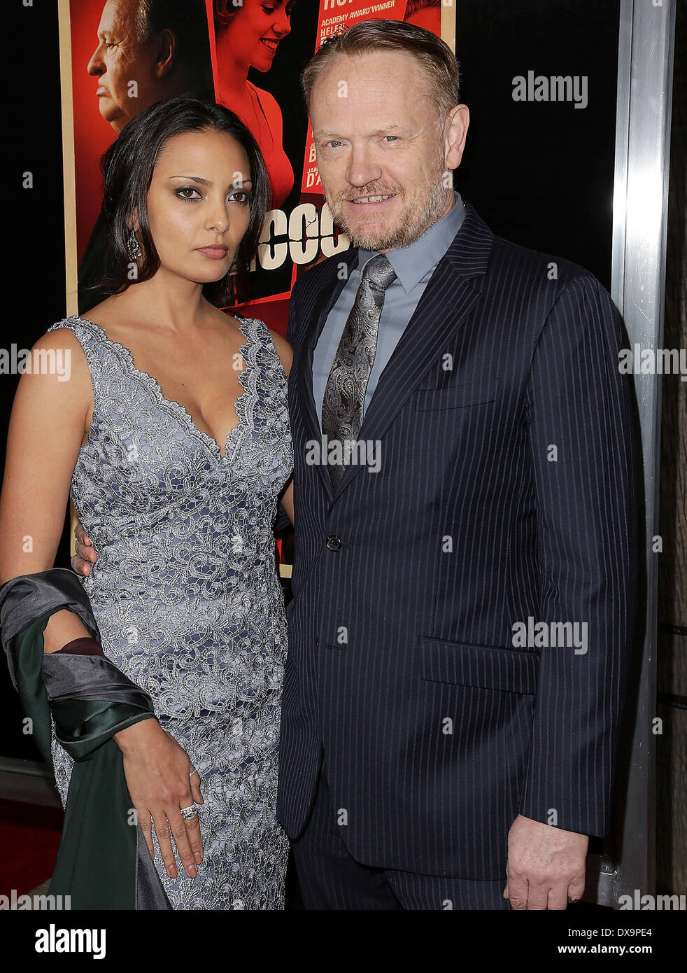 Allegra Riggio and Jared Harris, at the premiere of Fox Searchlight ...