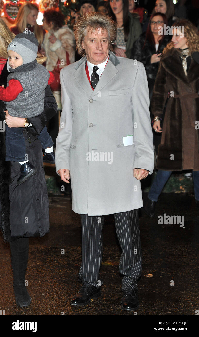 Rod Stewart Hyde Park Winter Wonderland Launch Party London England 221112 Featuring