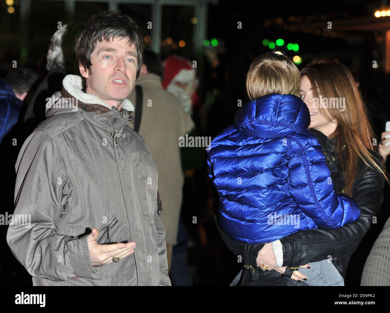 Noel Gallagher and Sarah McDonald Hyde Park Winter Wonderland - launch ...