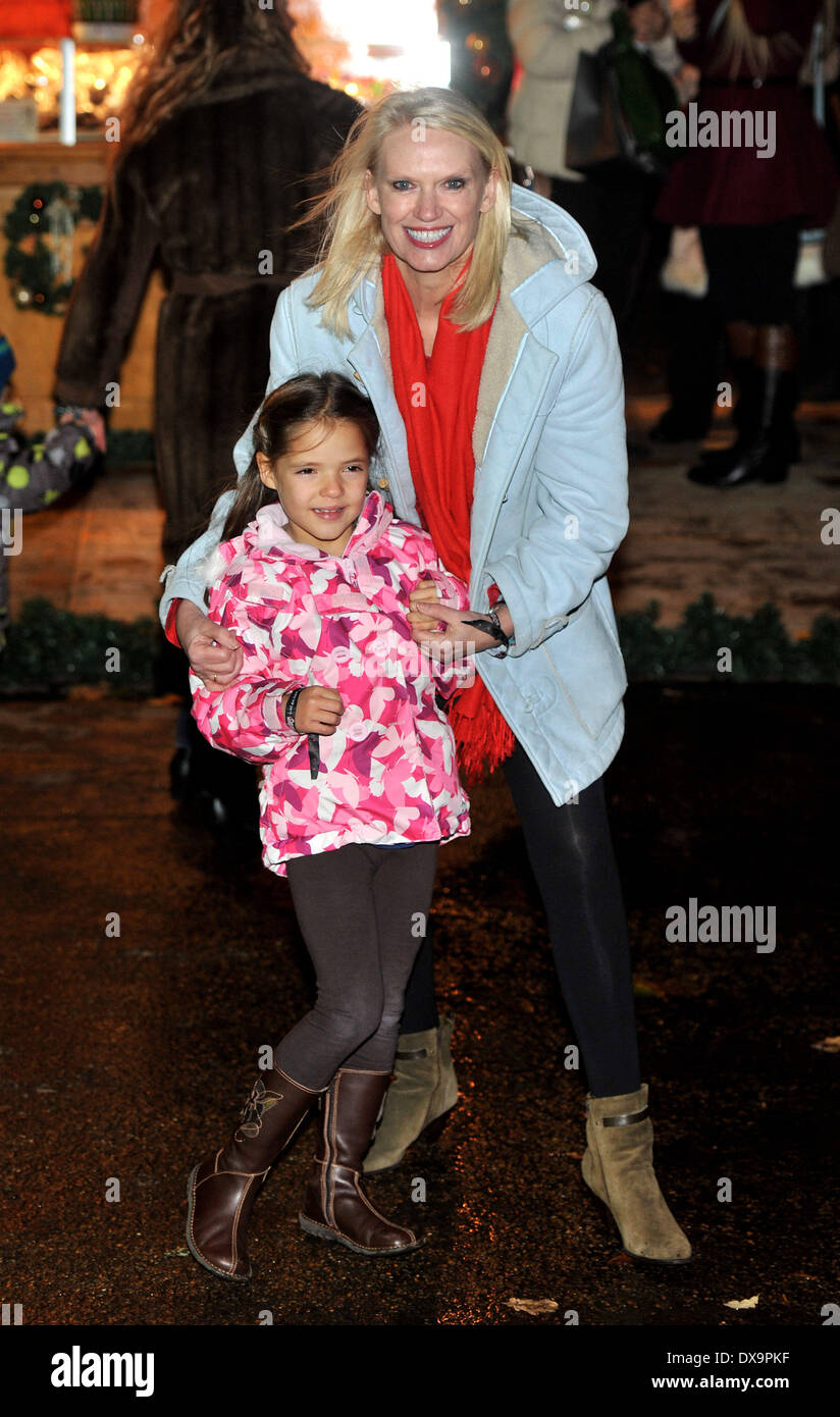 Anneka Rice Hyde Park Winter Wonderland - launch party. London, England ...