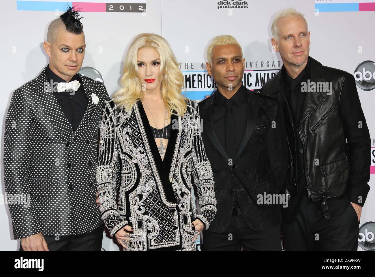 Adrian Young, Gwen Stefani, Tony Kanal and Tom Dumant of No Doubt The ...
