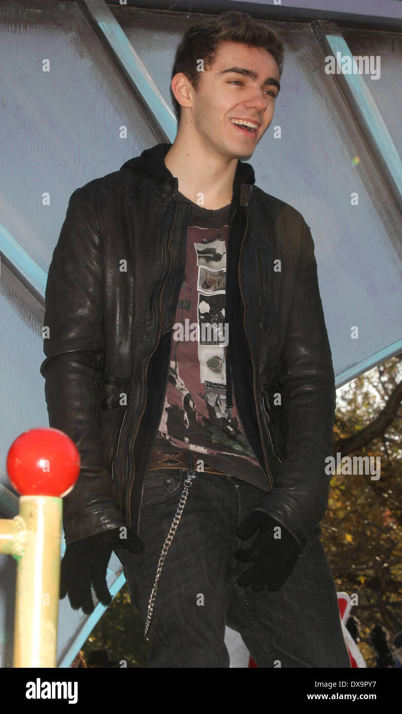 Nathan Sykes of The Wanted 86th Annual Macy's Thanksgiving Day Parade ...