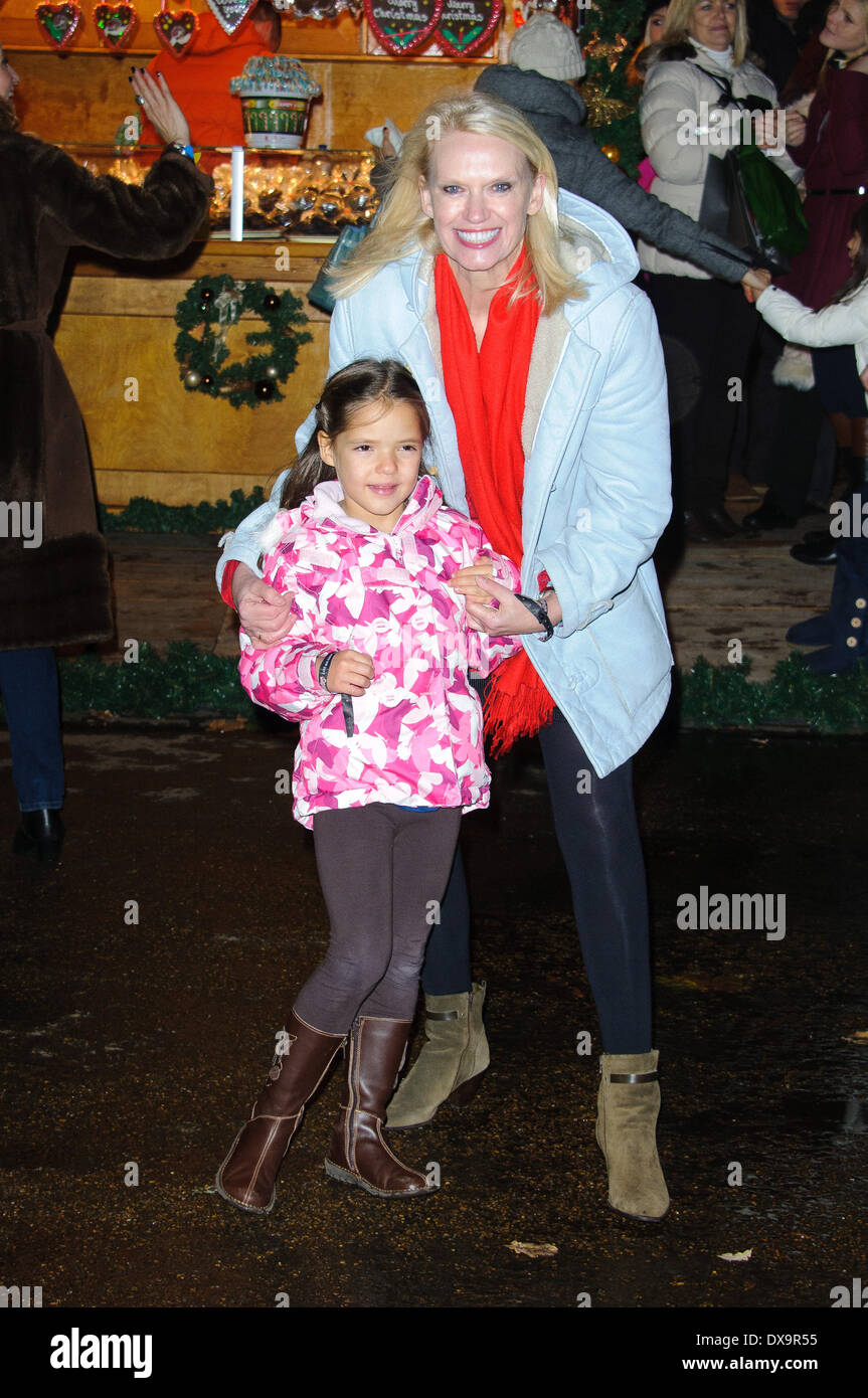 Anneka Rice Hyde Park Winter Wonderland - launch party. London, England ...