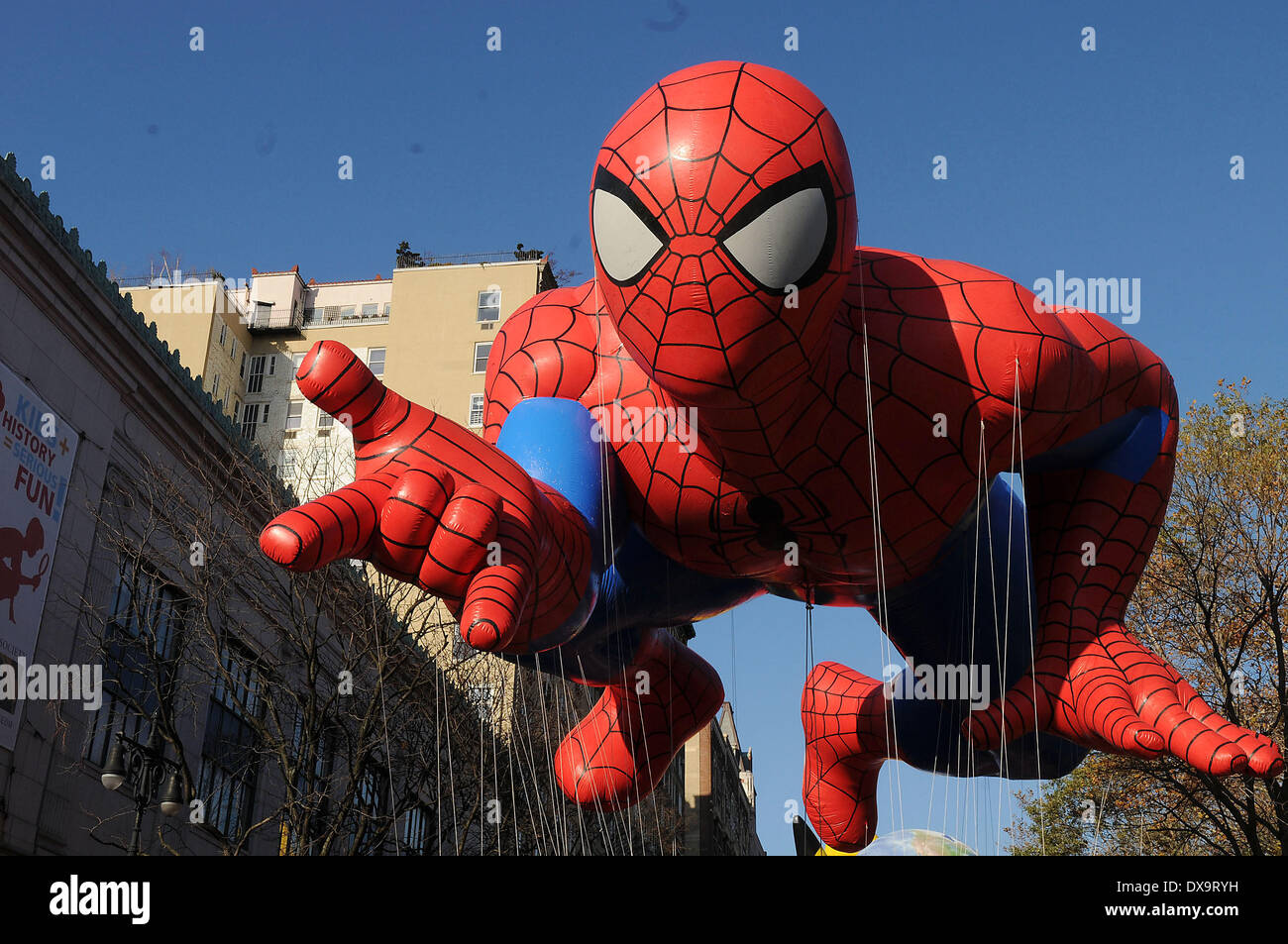 Spider Man Balloon, at the 86th Annual Macy's Thanksgiving Day Parade ...