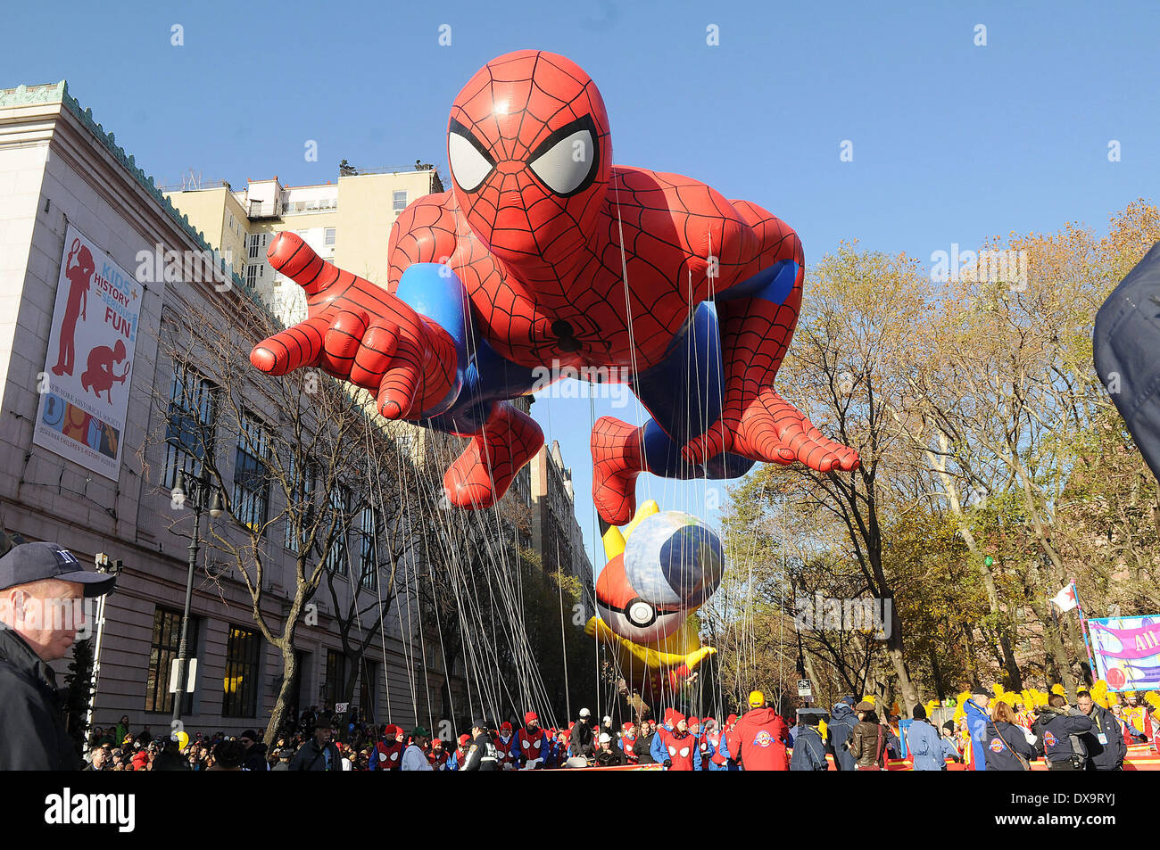 Spider Man Balloon, at the 86th Annual Macy's Thanksgiving Day Parade ...