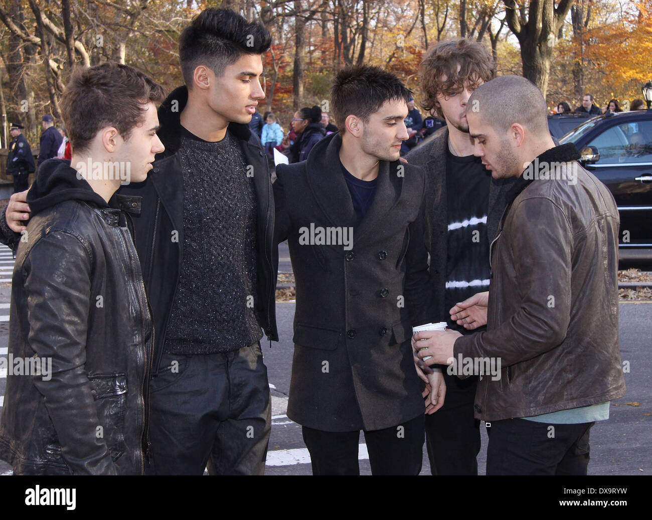 Nathan Sykes, Siva Kaneswaran, Tom Parker, Jay McGuiness and Max George ...