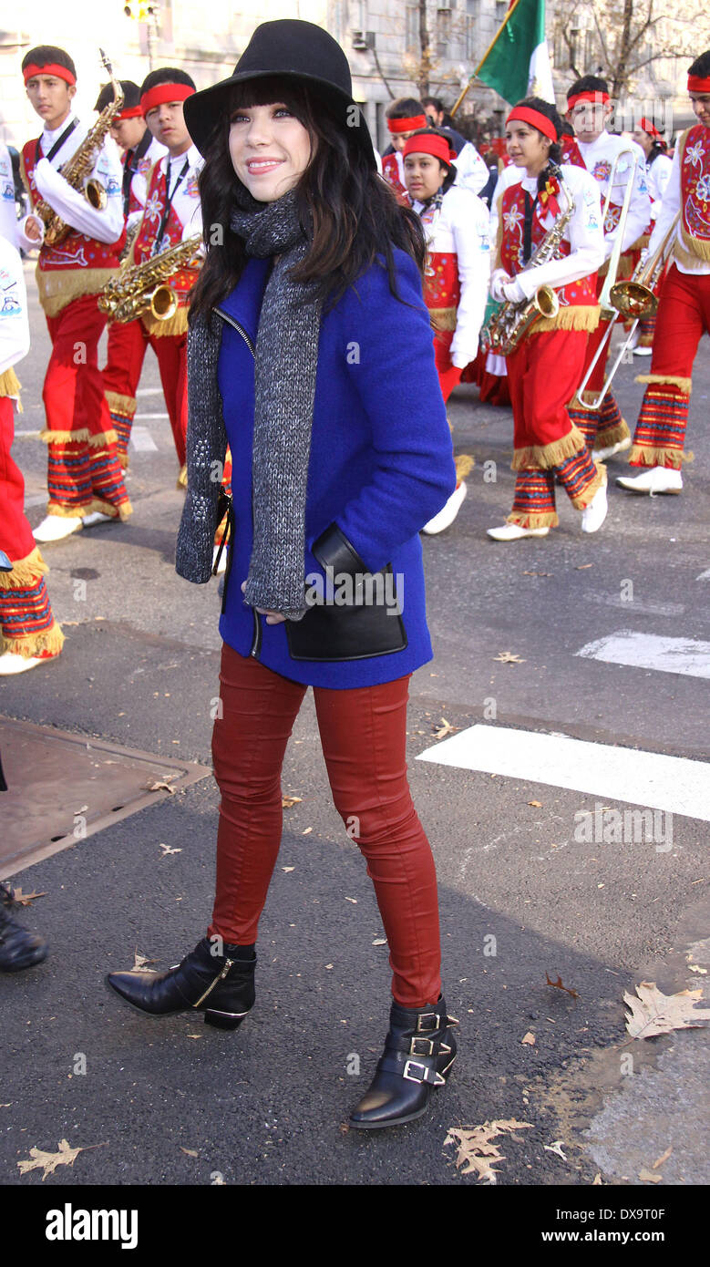 Carly Rae Jepsen 86th Annual Macy's Thanksgiving Day Parade Featuring ...
