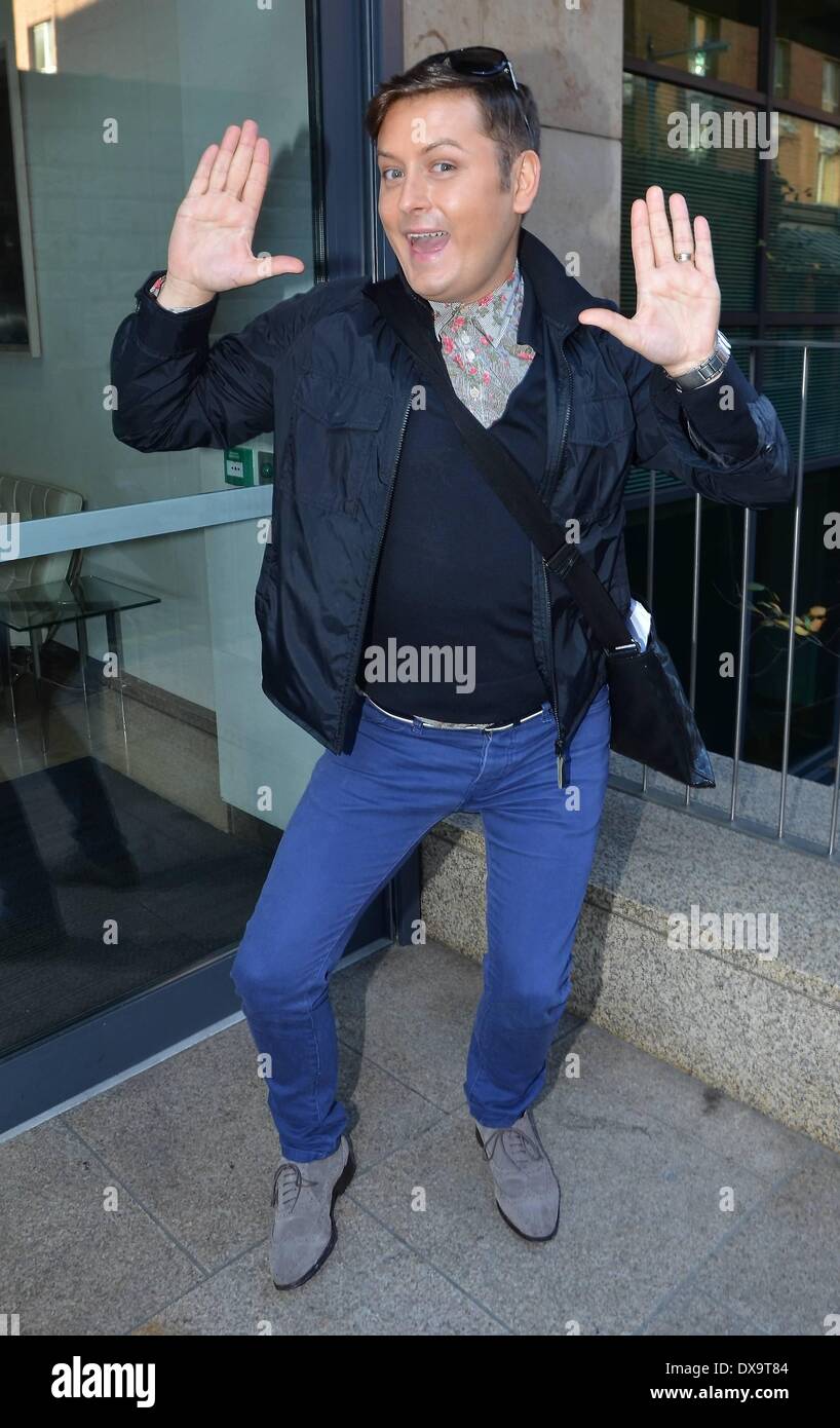 Brian Dowling at the Today FM studios Featuring: Brian Dowling Where ...