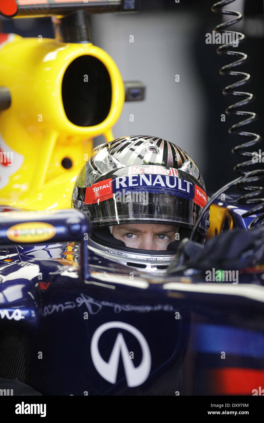 Sebastian Vettel F1 Formula One - Brazilian Grand Prix - Autodromo Jose ...