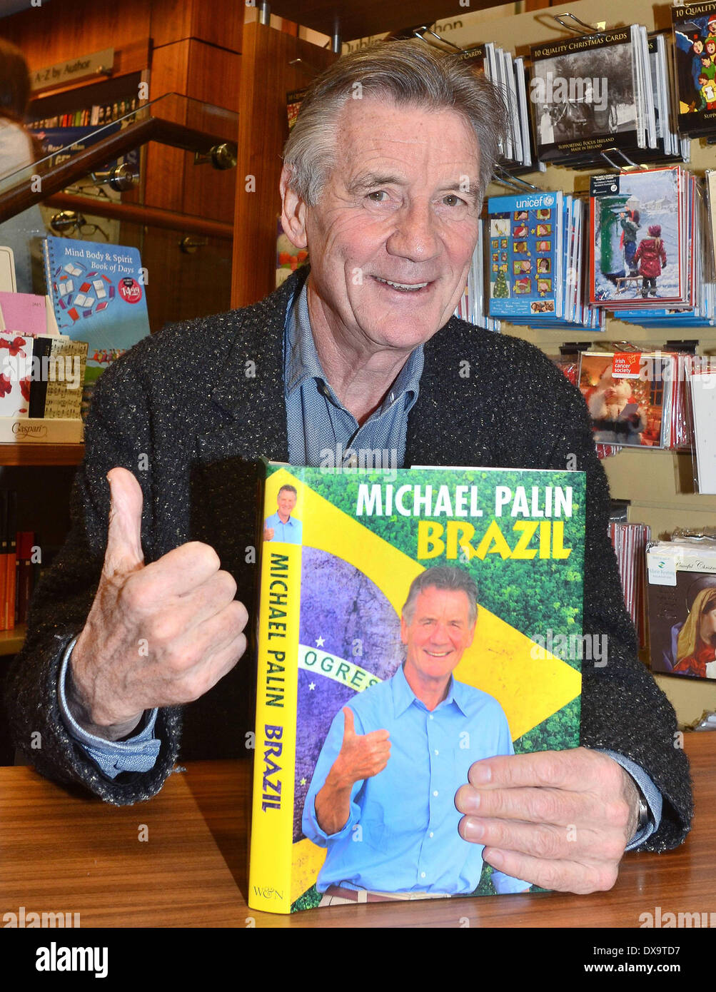 Michael Palin signs copies of his book 'Brazil' at Dubray Books on ...