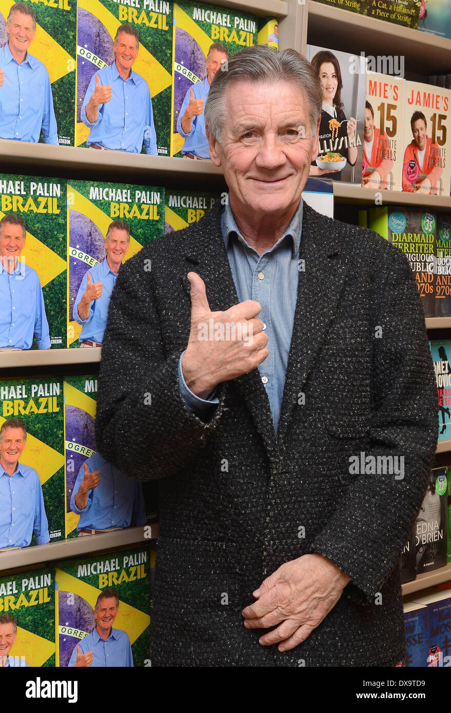 Michael Palin signs copies of his book 'Brazil' at Dubray Books on ...