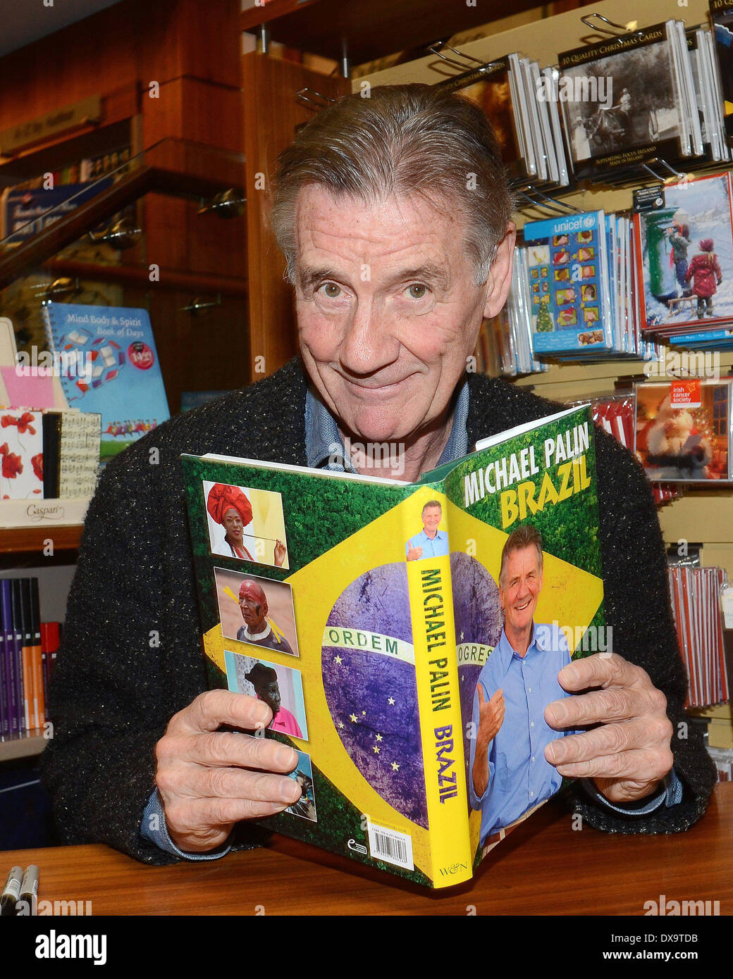 Michael Palin signs copies of his book 'Brazil' at Dubray Books on ...