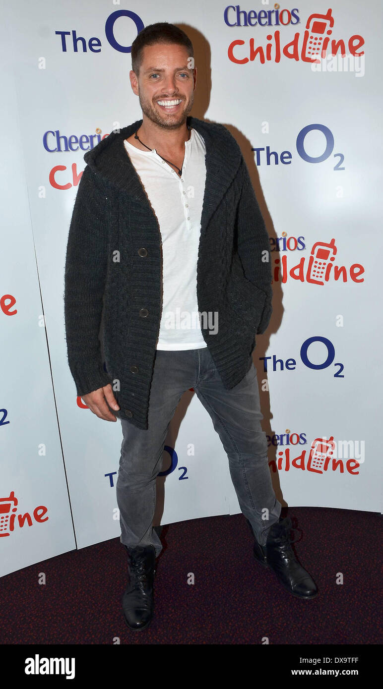 Keith Duffy Cheerios Childline Concert 2012 held at the O2 Arena ...