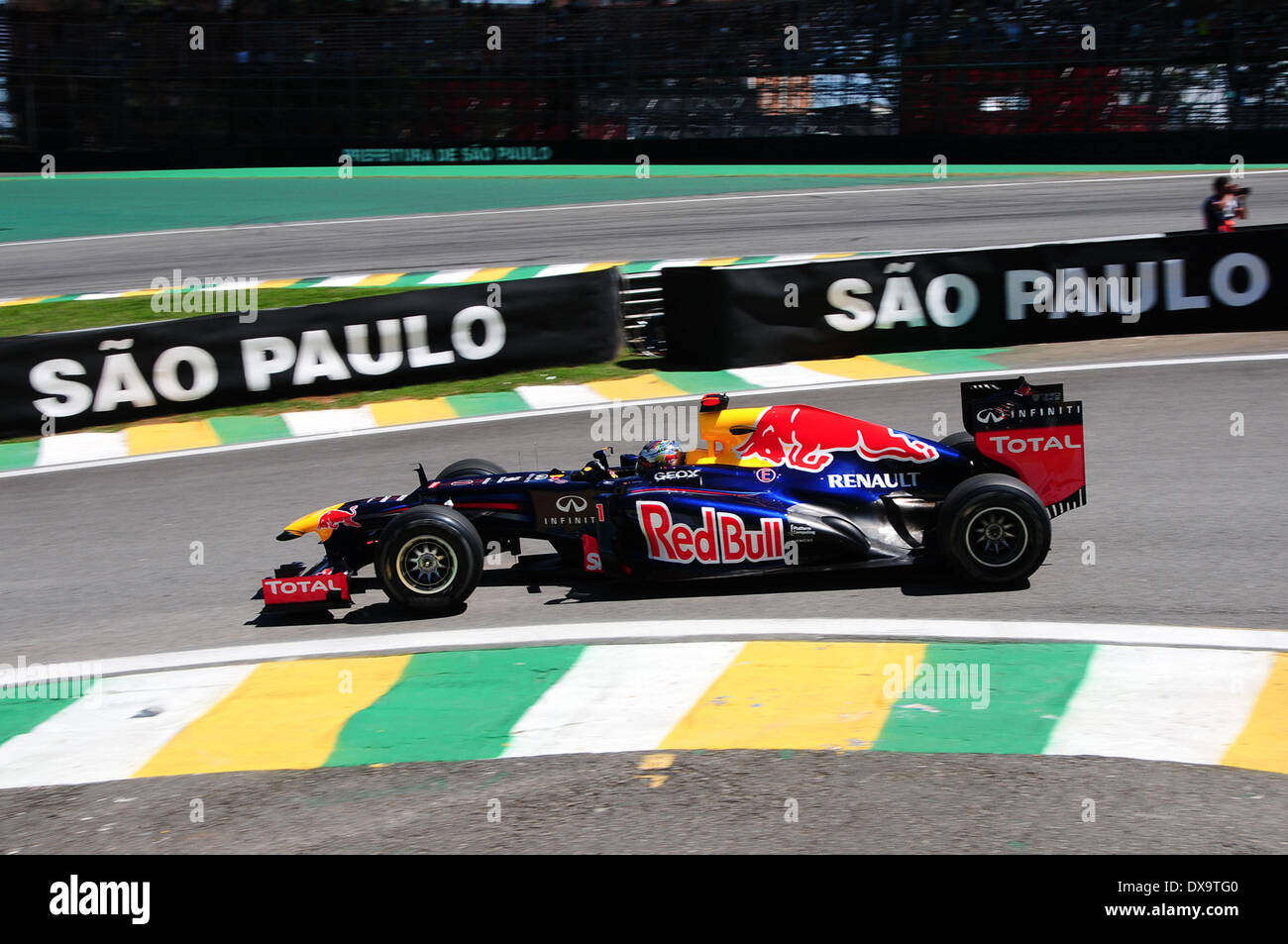 Sebastian Vettel F1 Formula One - Brazilian Grand Prix - Autodromo Jose ...