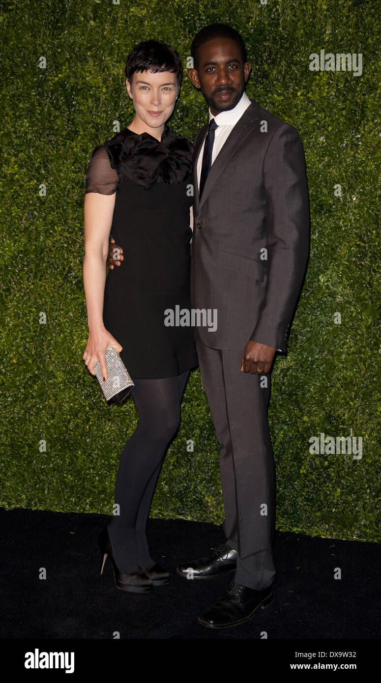 Olivia Williams and Rhashan Stone London Evening Standard Theatre ...