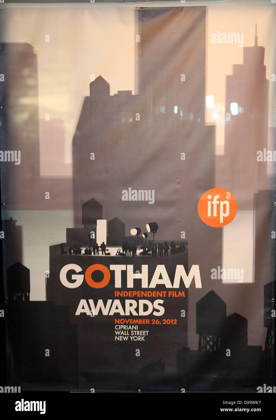 Logo, of 22nd Gotham Awards, at The Independent Film Project's 22nd ...
