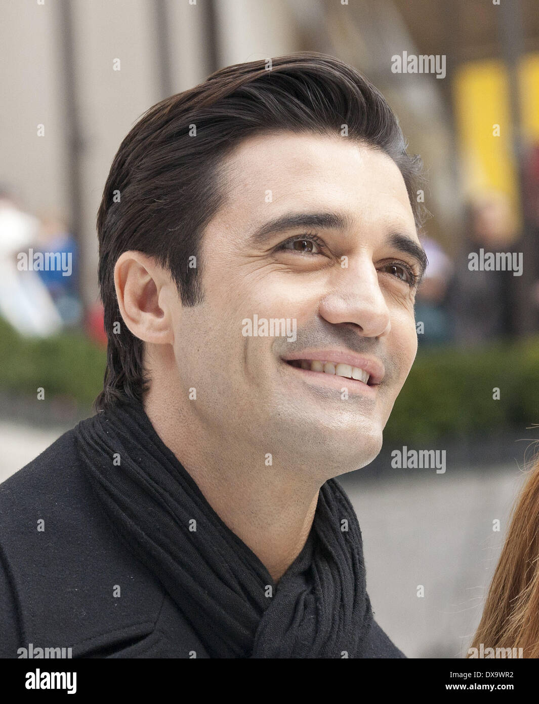 Gilles Marini at Rockefeller Center Ice Rink during ABC Family's '25 ...