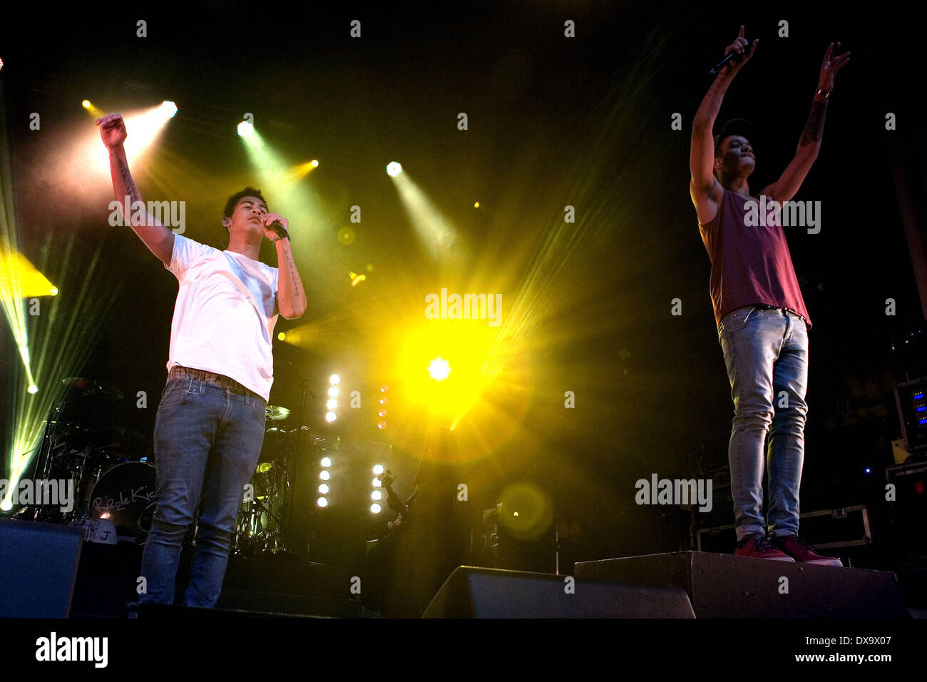 Rizzle Kicks duo Jordan 'Rizzle' Stephens and Harley 'Sylvester ...