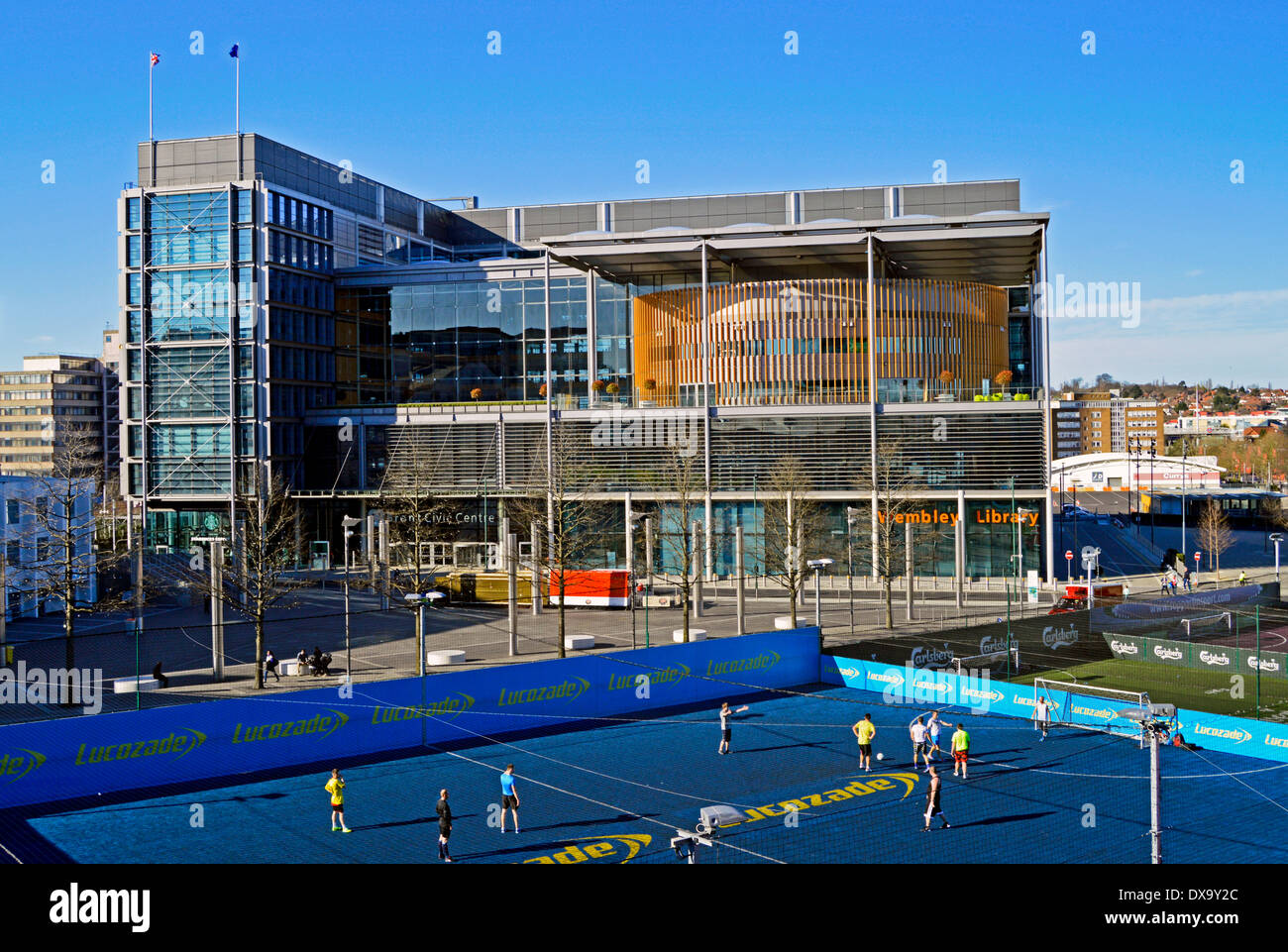 Wembley library london borough brent hi-res stock photography and ...