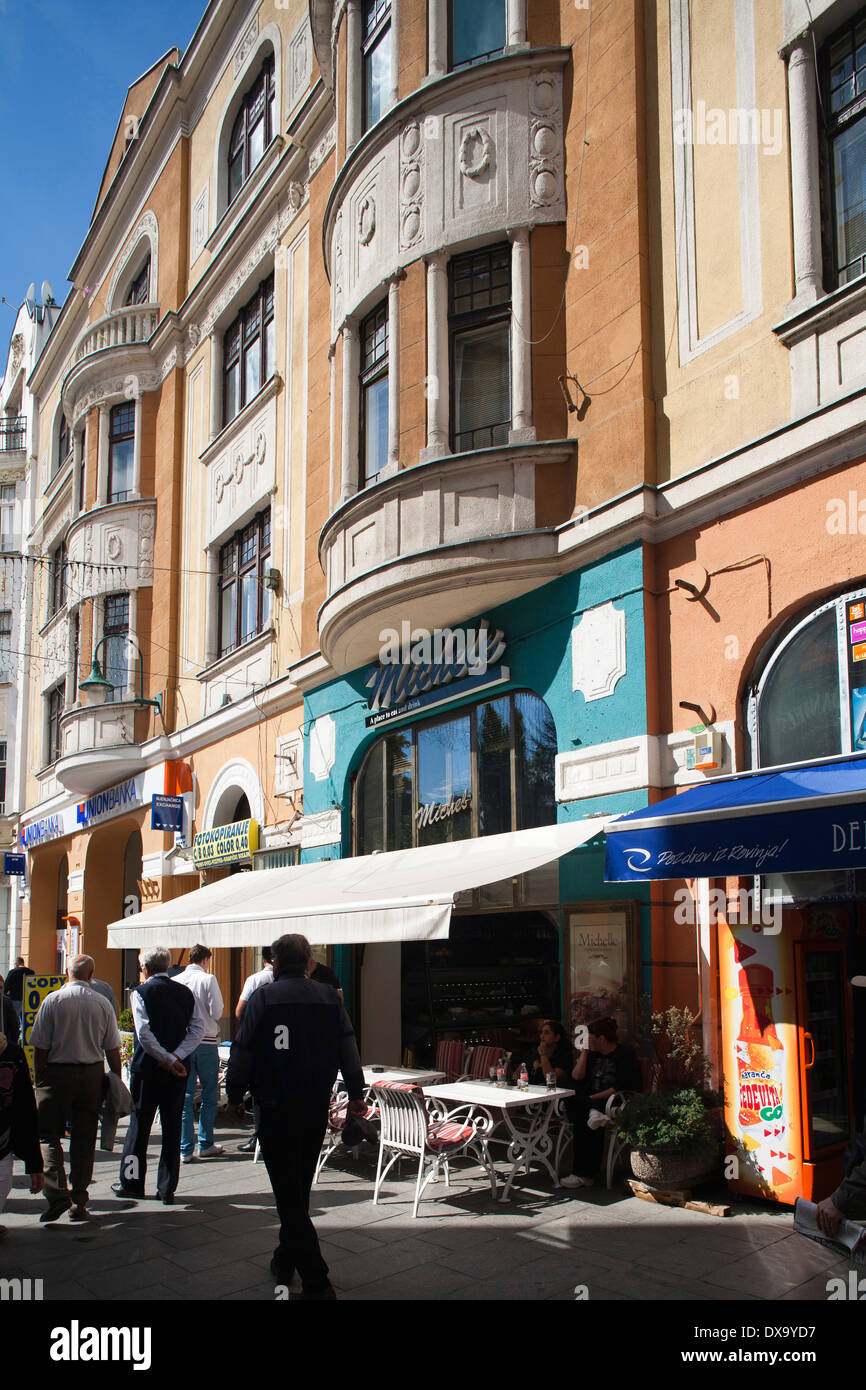 Ferhadija street hi-res stock photography and images - Alamy