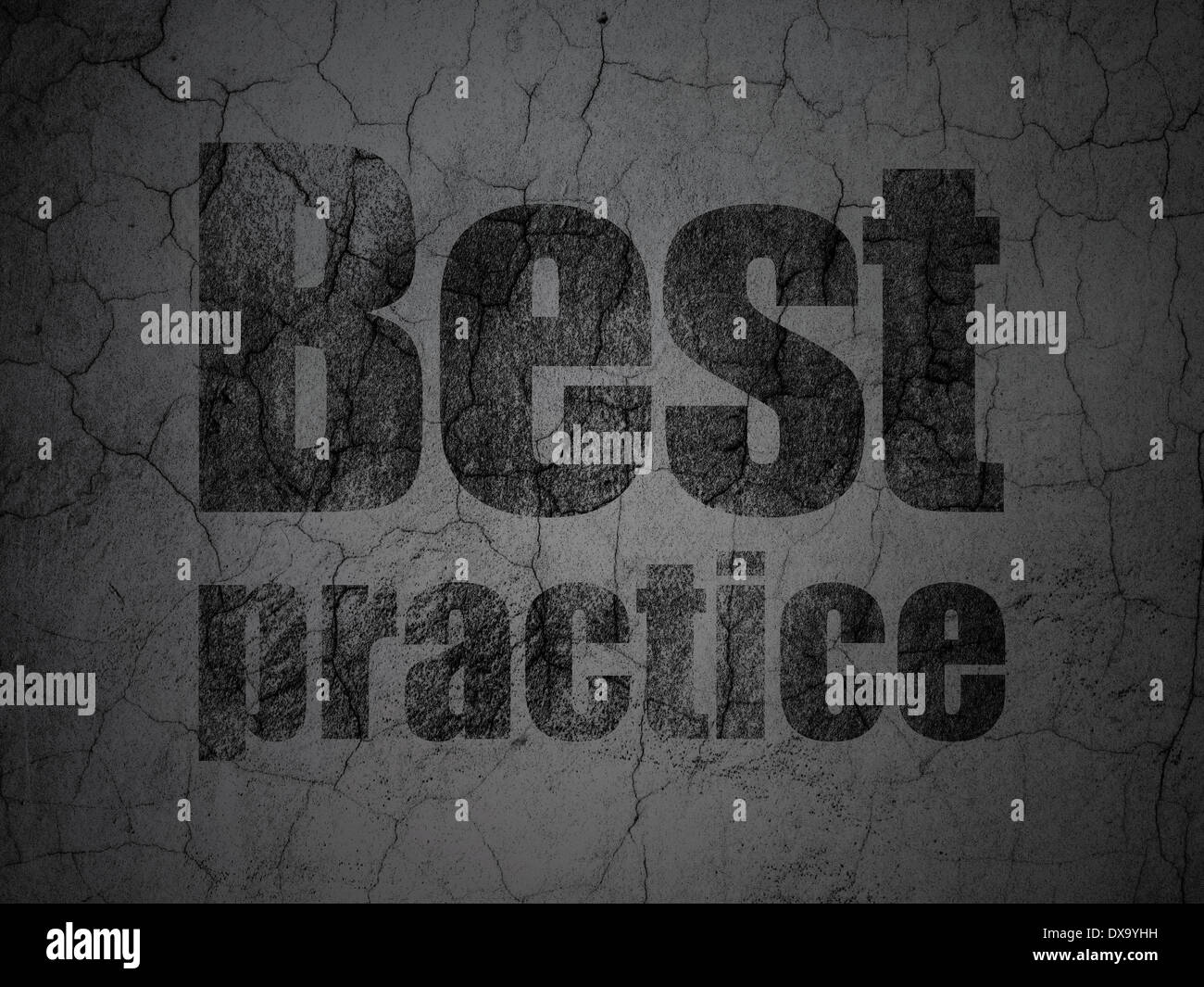 Education concept: Best Practice on grunge wall background Stock Photo ...