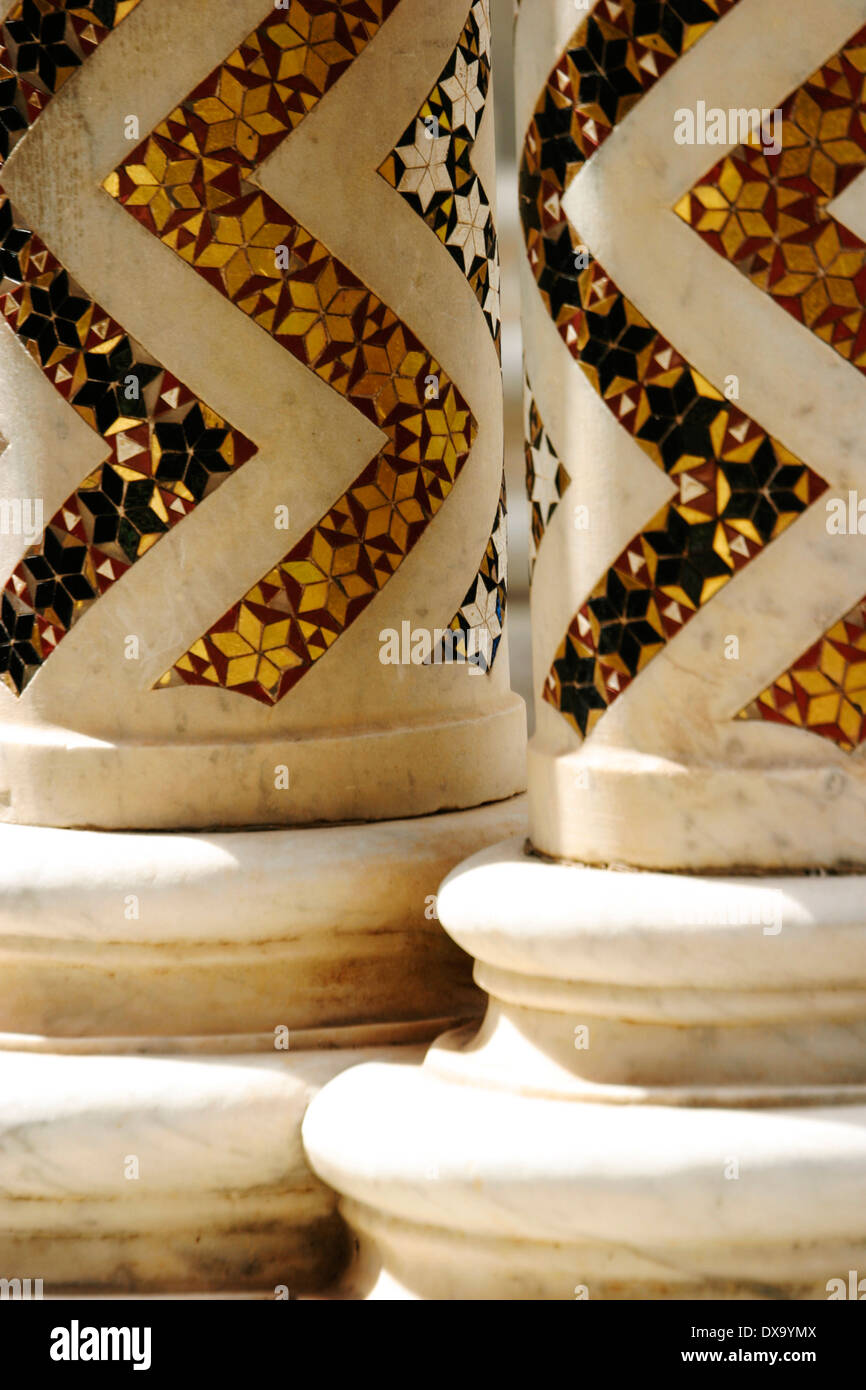 marble columns Monreale Sicily Stock Photo - Alamy