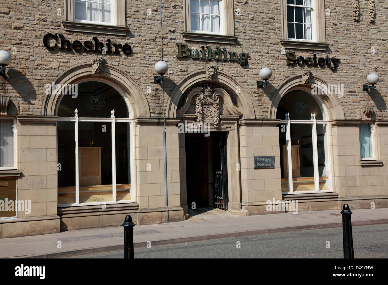 The Macclesfield branch of the Cheshire Building Society, now merged ...