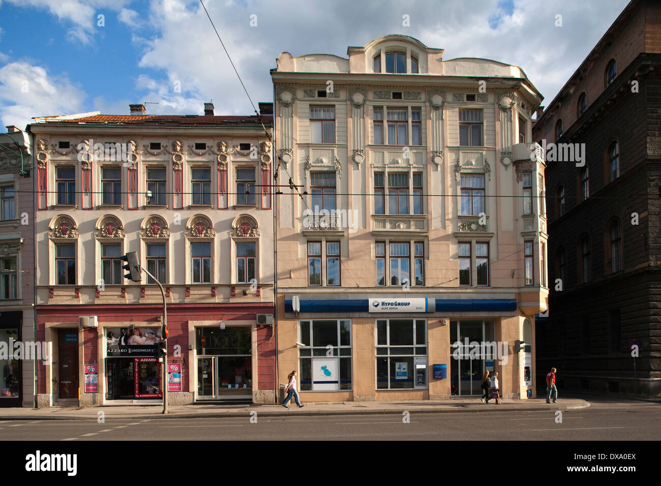 historical buildings, bascarsija, sarajevo, bosnia and herzegovina ...