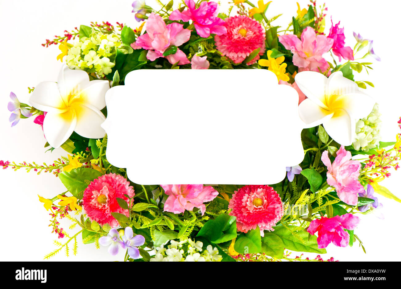 decorative colorful flower arrangement Stock Photo - Alamy