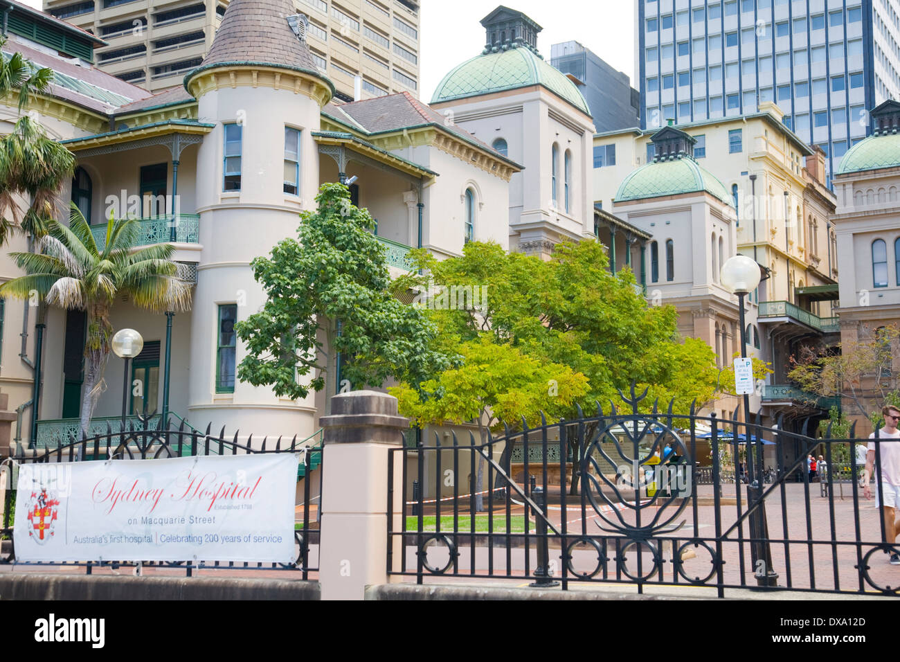 sydney hospital building on macquarie street,sydney Stock Photo - Alamy