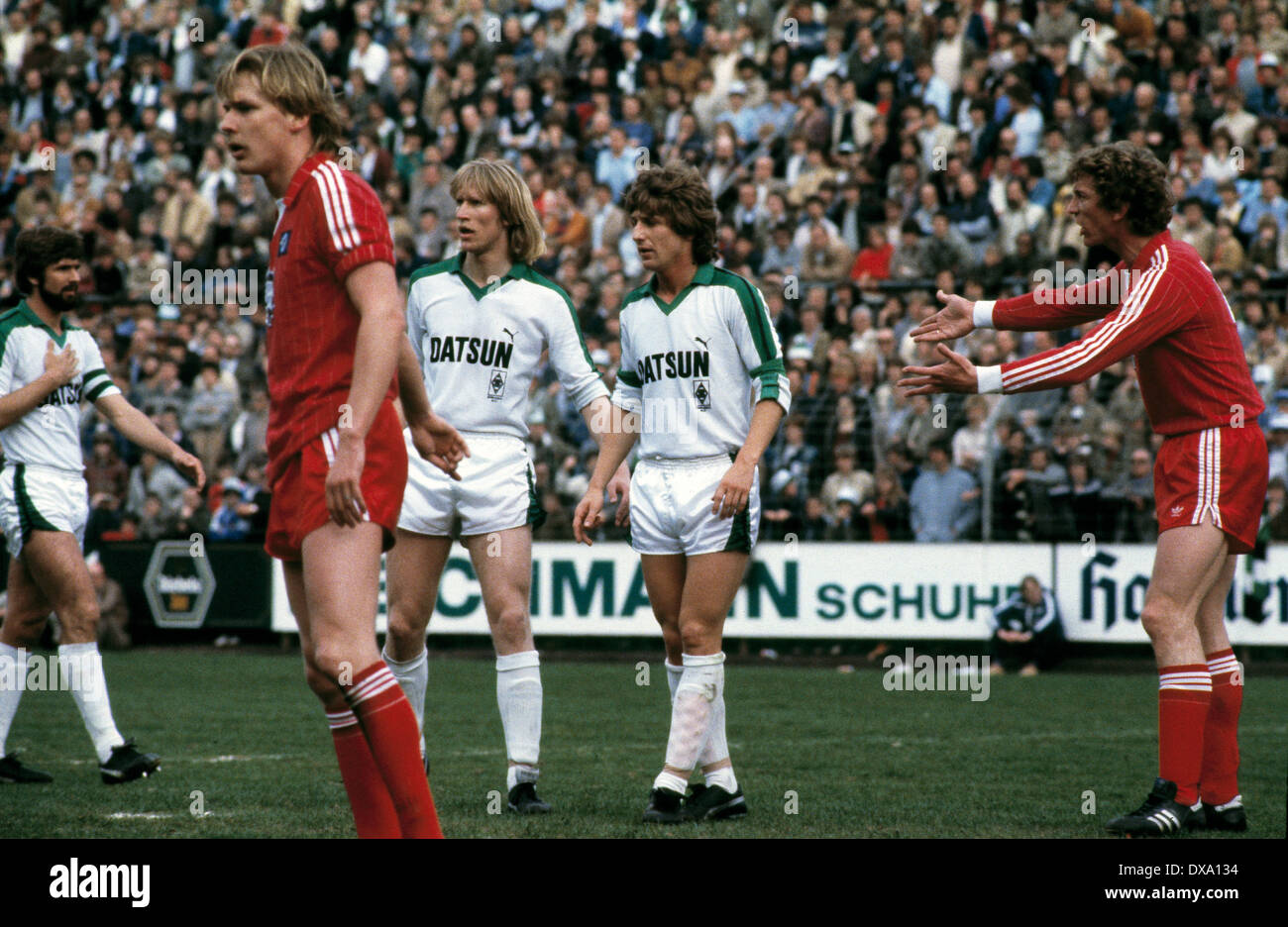 football, Bundesliga, 1981/1982, Stadium am Boekelberg, Borussia ...