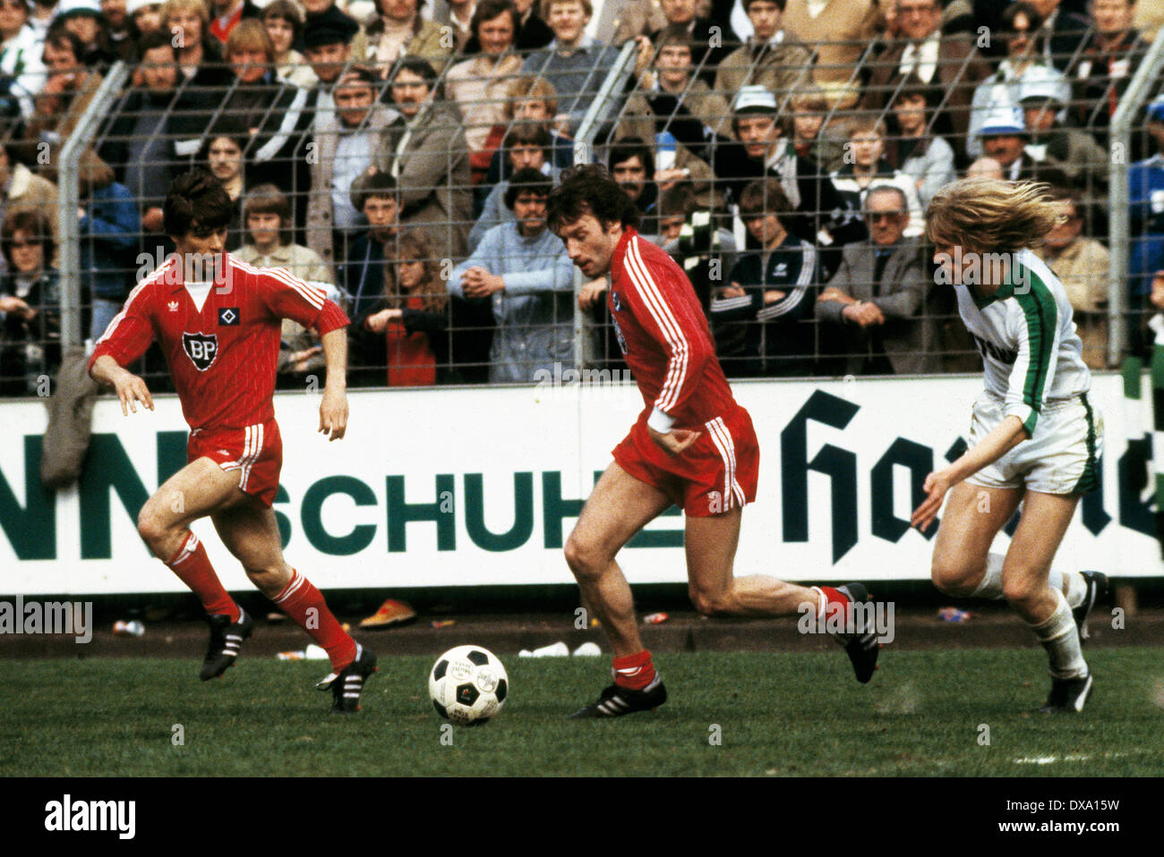 football, Bundesliga, 1981/1982, Stadium am Boekelberg, Borussia ...