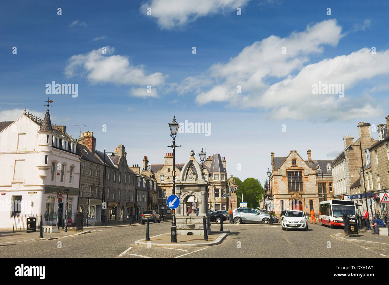 The town of Huntly in Aberdeenshire, Scotland, UK Stock Photo - Alamy