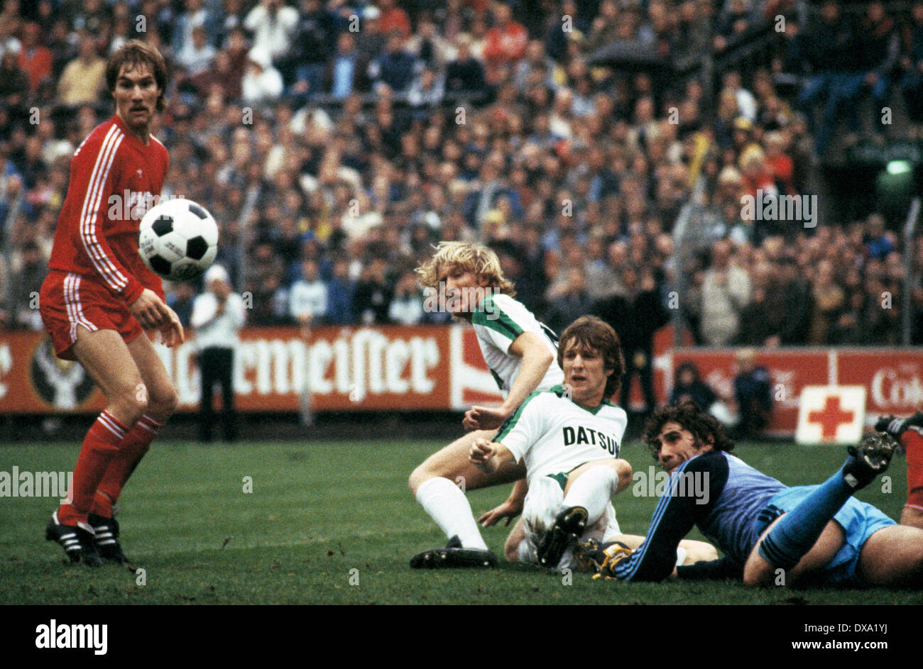 football, Bundesliga, 1982/1983, Stadium am Boekelberg, Borussia ...