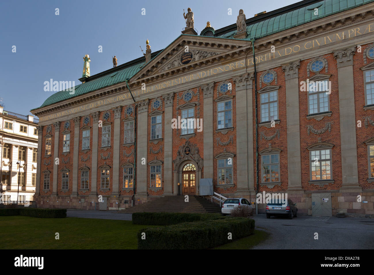 Stockholm, Sweden, Europe - Riddarhuset Stock Photo - Alamy