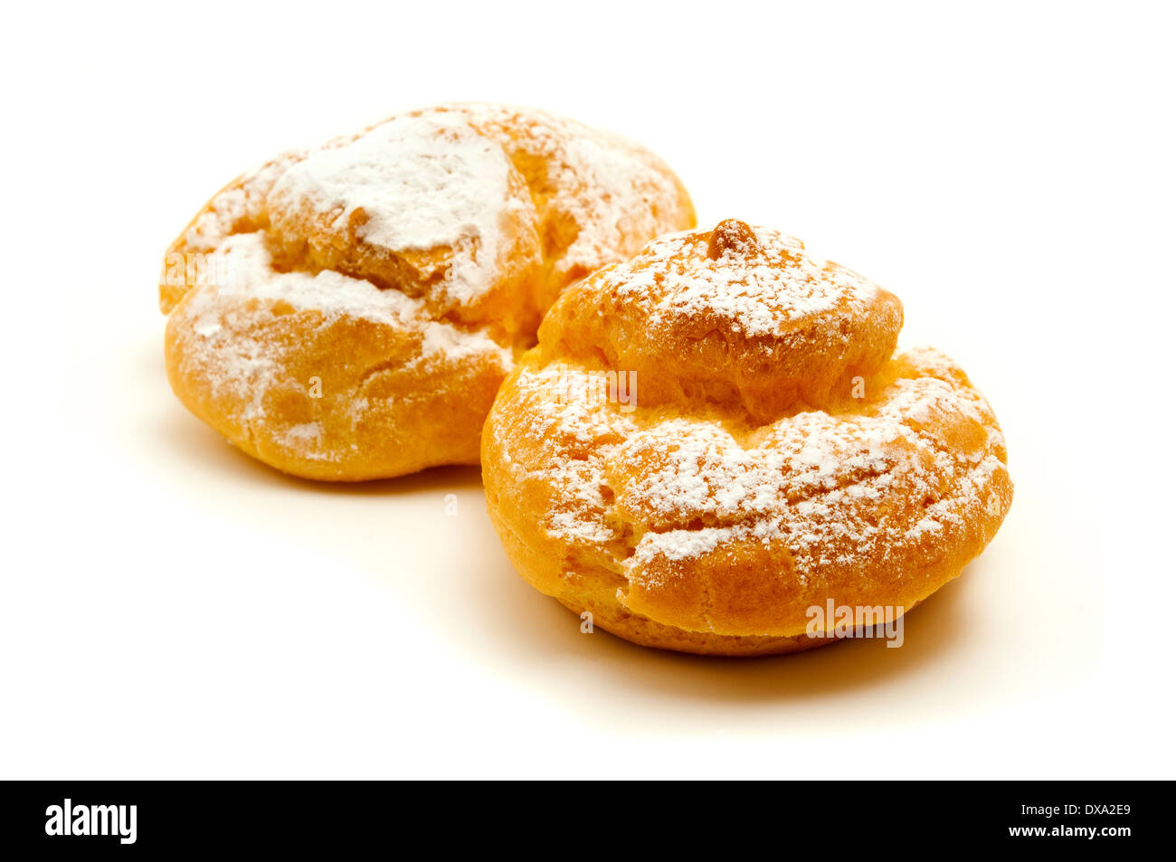 Bignè di San Giuseppe on a white background Stock Photo - Alamy