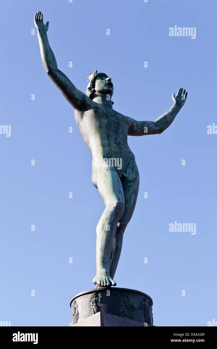 Stockholm, Sweden - Solsångaren (The Sun Singer) at Stromparterren ...