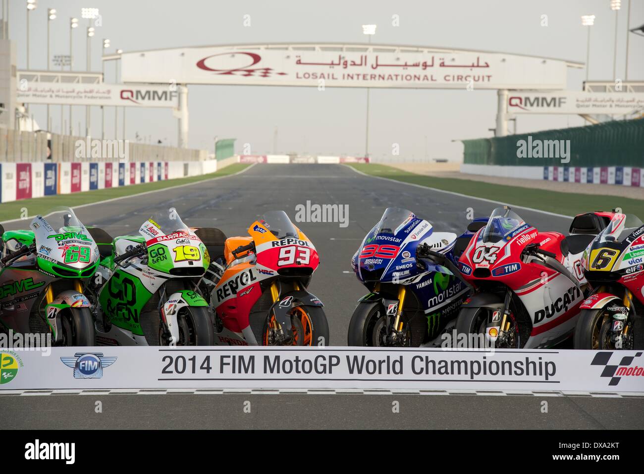 Motogp world championship finish line hi-res stock photography and ...