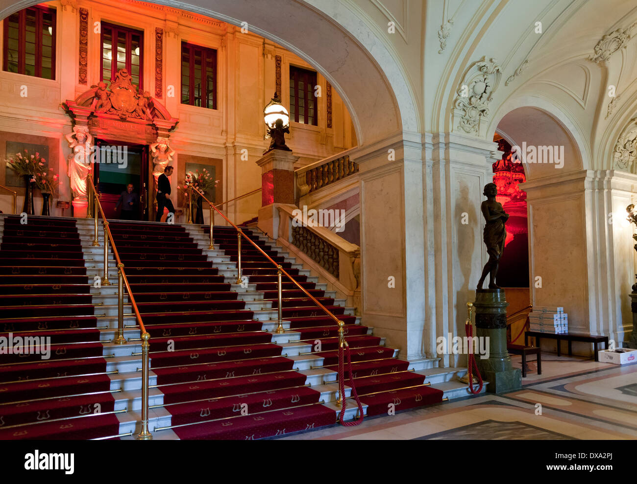 Stockholm, Sweden - Operan (Opera) entrance hall Stock Photo - Alamy